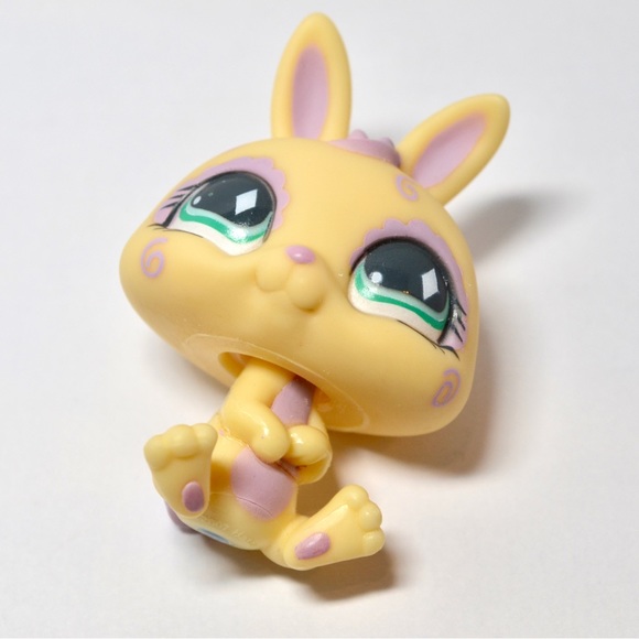 Littlest Pet Shop | Toys | Littlest Pet Shop 47 Beige Cream Yellow ...